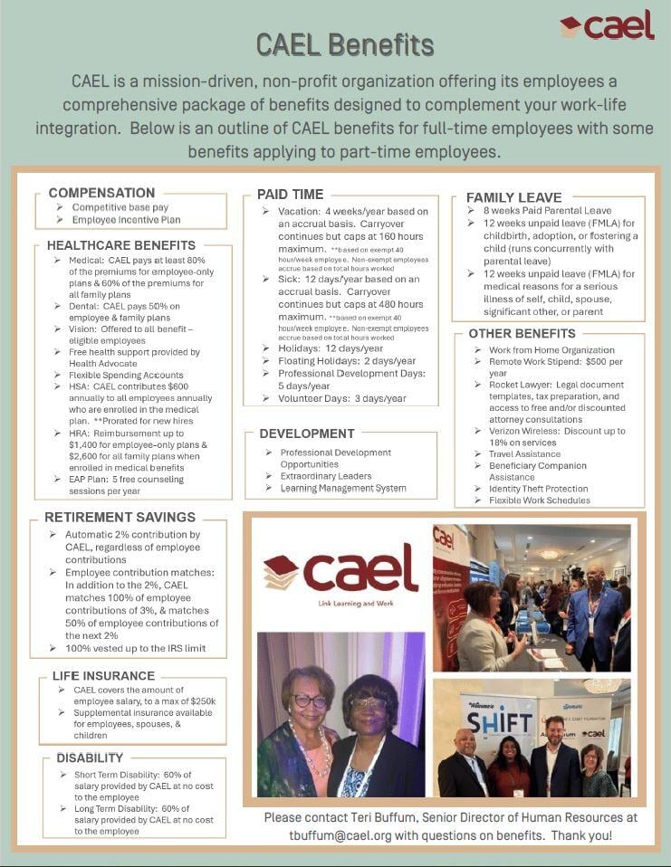 CAEL | About Us | Careers